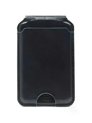 PIQUADRO Leather Rechargeable Tracker Wallet