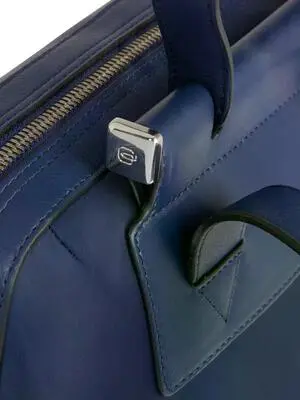PIQUADRO Leather-panelled Laptop Backpack