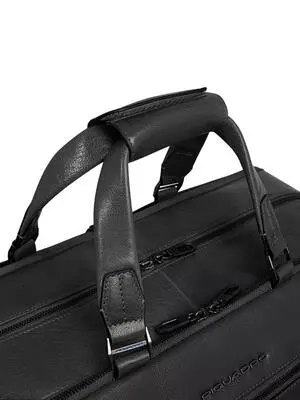 PIQUADRO Leather Duffel Bag