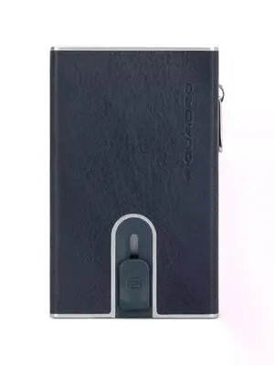 PIQUADRO Pop-up Card-holder Wallet - Blue