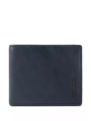 PIQUADRO Pebbled Texture Wallet - Blue