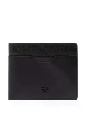 PIQUADRO Flip-up Id-window Wallet - Black