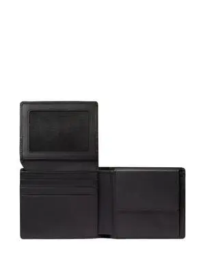 PIQUADRO Flip-up Id-window Wallet - Black