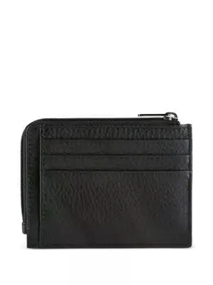 PIQUADRO Grained Leather Coin Purse