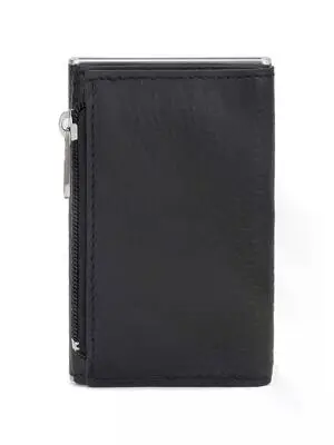 PIQUADRO Bi-fold Leather Wallet - Black