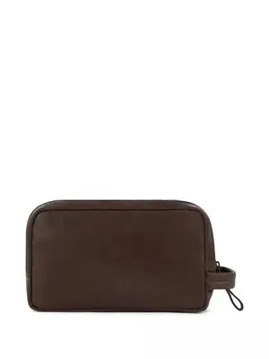 PIQUADRO Logo-lettering Wash Bag