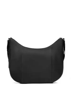 PIQUADRO Leather Panel Shoulder Bag
