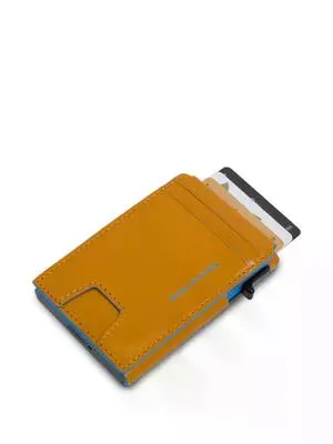 PIQUADRO Pop-up Leather Card Holder