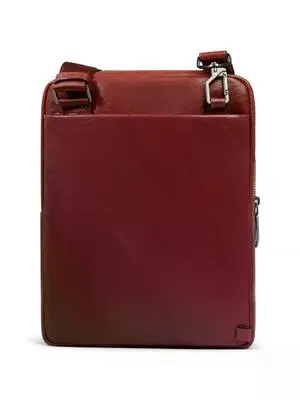PIQUADRO Leather Ipad® Crossbody Bag - Brown