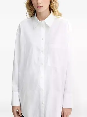 Marc O'polo Oversized Button-down Shirt With Chest Pocket