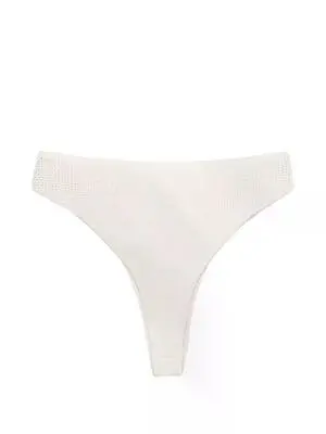 ELOU Ora Crochet-knit Bikini Bottoms