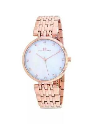 OCEANAUT 36mm Quartz Watch With Multi-link Bracelet - White