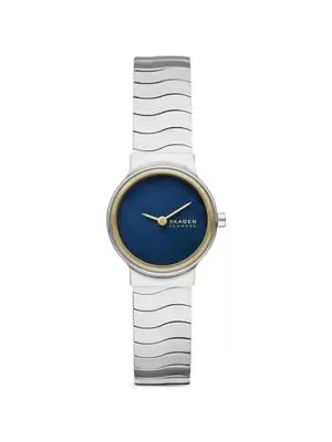 Skagen Freja Lille Wavy-strap Watch - Blue