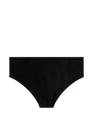 DIESEL® Ribbed Bikini Bottom - Black