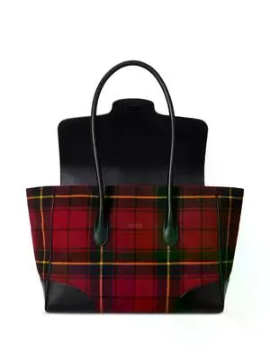 Ralph Lauren Tartan Pattern Shoulder Bag