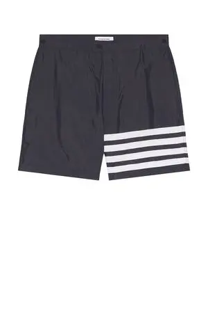 Thom Browne Button Front Board Shorts