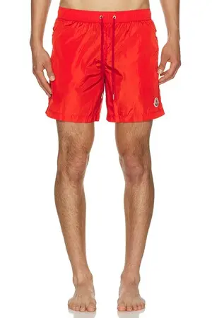 Moncler Swim Shorts - Aurora Red