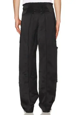 MAISON MARGIELA Deconstructed Satin Trousers