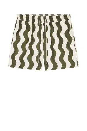 Oas Waver Swim Shorts - Forest