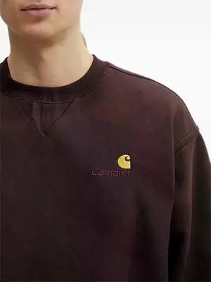 Carhartt Work In Progress Logo Embroidered Sweatshirt