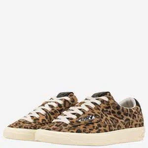AUTRY Windscape Low Top Sneakers With Leopard Print - Multi