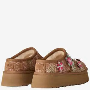 UGG Bea Mary Jane Platform Mules - Marrone