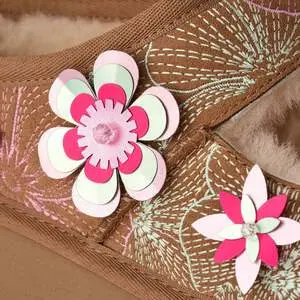 UGG Bea Mary Jane Platform Mules - Marrone