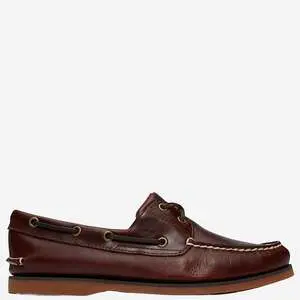 Timberland Classic Leather Boat Loafers - Marrone