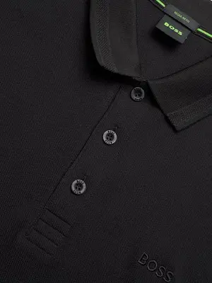 Hugo Boss Cotton Piqué Polo Shirt With Logo