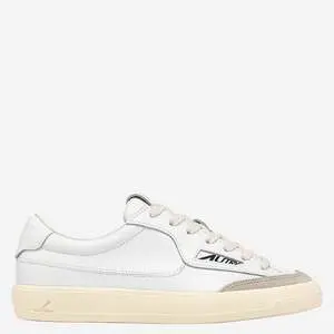 AUTRY Windscape Low Sneakers In Leather - Bianco