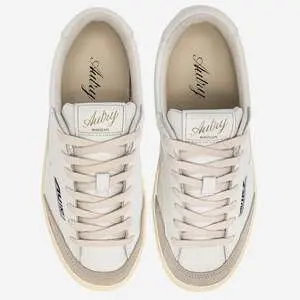 AUTRY Windscape Low Sneakers In Leather - Bianco