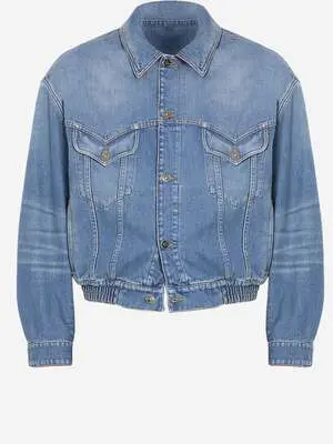 Versace Cotton Jacket - Denim