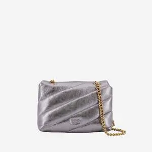 Pinko Love Baby Puff Shoulder Bag - Grey