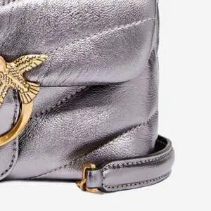Pinko Love Baby Puff Shoulder Bag - Grey