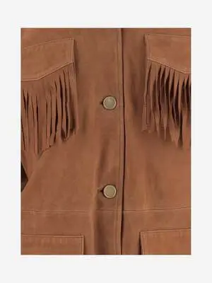 UNCOMMON Suede Fringed Jacket