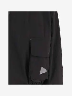 AND WANDER Nylon Jacket With Adjustable Collar