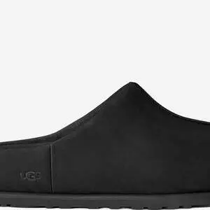 UGG Otzo Suede Sandals With Embossed Logo - Black