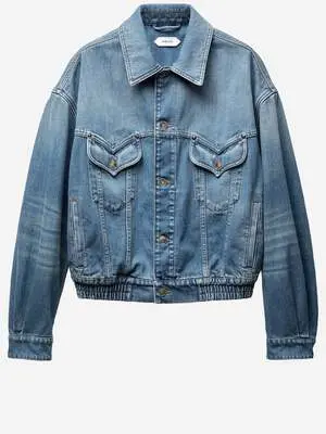 Versace Cotton Jacket - Denim