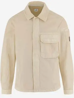 C.P. COMPANY Technical Cotton Blend Shirt