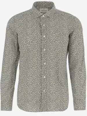 ALESSANDRO GHERARDI Linen Shirt With Floral Print