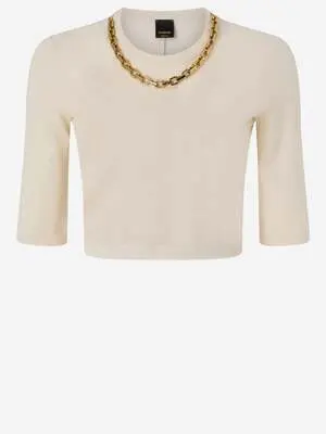Pinko Cropped Sweaters For Women