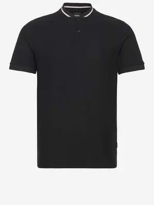 Hugo Boss Cotton Polo Shirt - Black