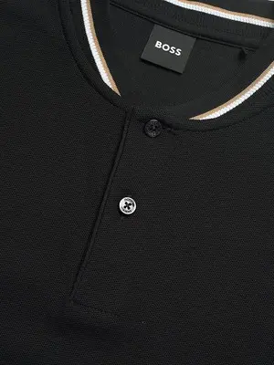 Hugo Boss Cotton Polo Shirt - Black