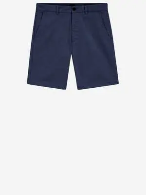 Hugo Boss Stretch Cotton Shorts - Navy