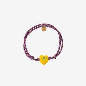 SORBET ISLAND Guardian Bracelet With Glass Bead - Red
