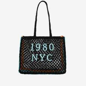 WILD Ulyss Raffia Shopping Bag