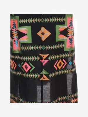 NEMA Geometric Pattern Long Dress