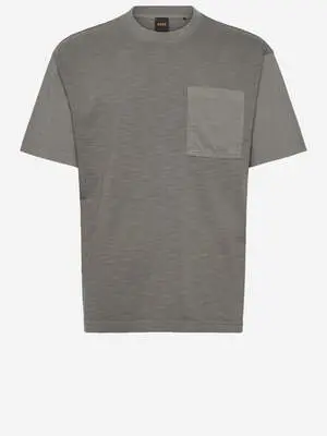 Hugo Boss Cotton T Shirt - Grey