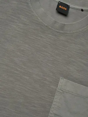 Hugo Boss Cotton T Shirt - Grey