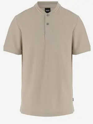 Hugo Boss Cotton Polo Shirt - Beige